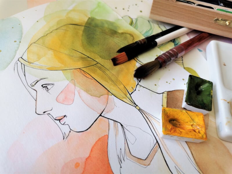 How to Create a Beautiful but Easy Watercolour Painting | ClassBento
